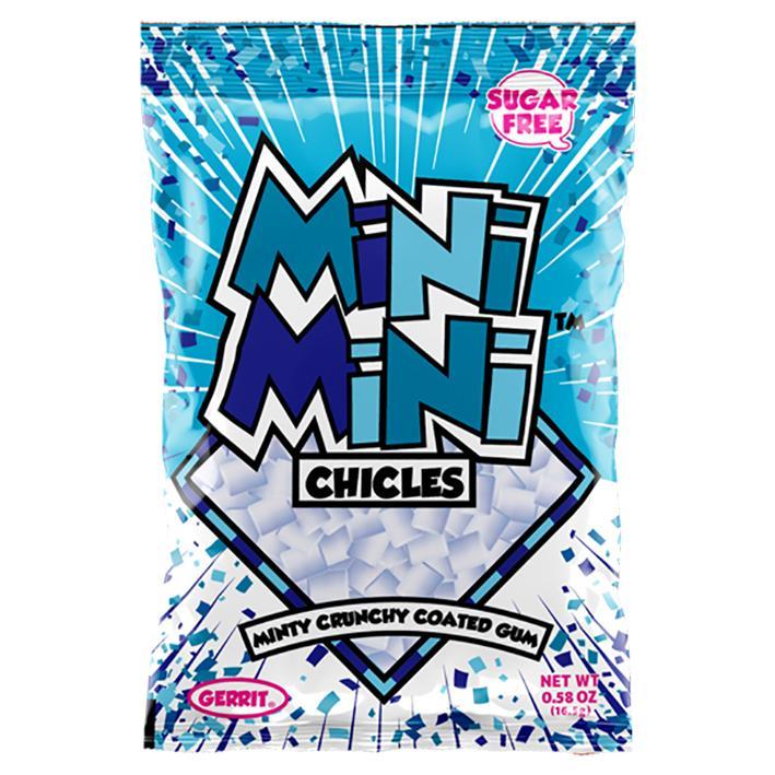 Mini Mini Chicles (Tiny Size Chiclets) - Mint - Economy Candy