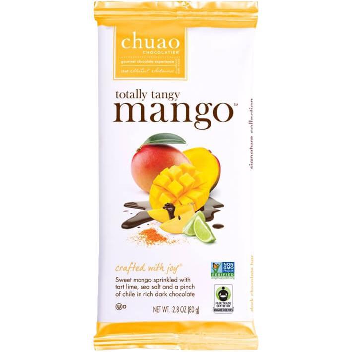 chuao Chocolate Bar – Totally Tangy Mango | Economy Candy