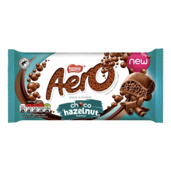 Aero Bar – Choco Hazelnut Flavour Sharing Bar | Economy Candy