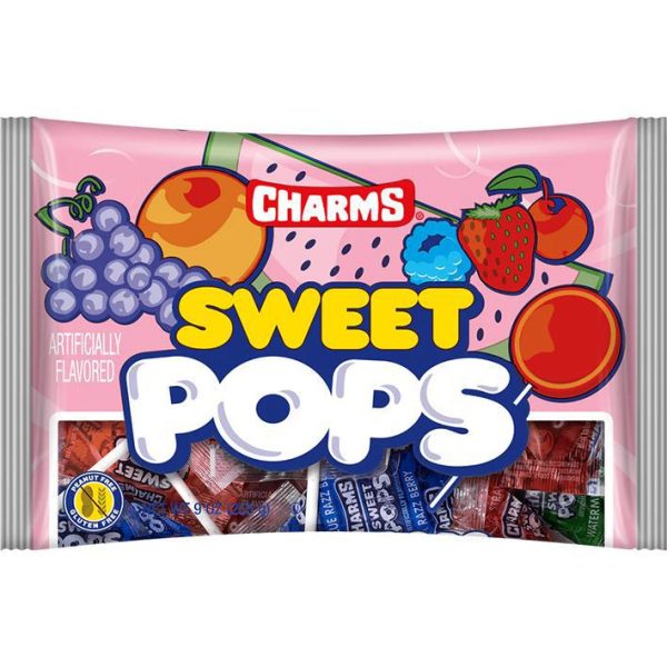 Charms Sweet Pops – 16 Piece Bag | Economy Candy