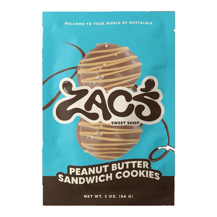 Zac’s Sweet Shop – Peanut Butter Sandwich Cookies | Economy Candy